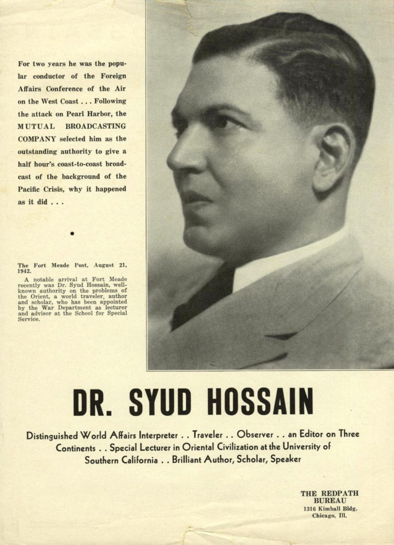 Syud Hossain: Read about the debonair statesman, Indian Independence ...