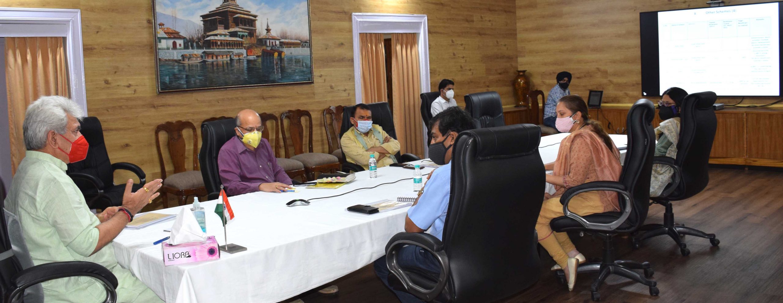 Lt Governor reviews extension of benefits under various Social welfare ...