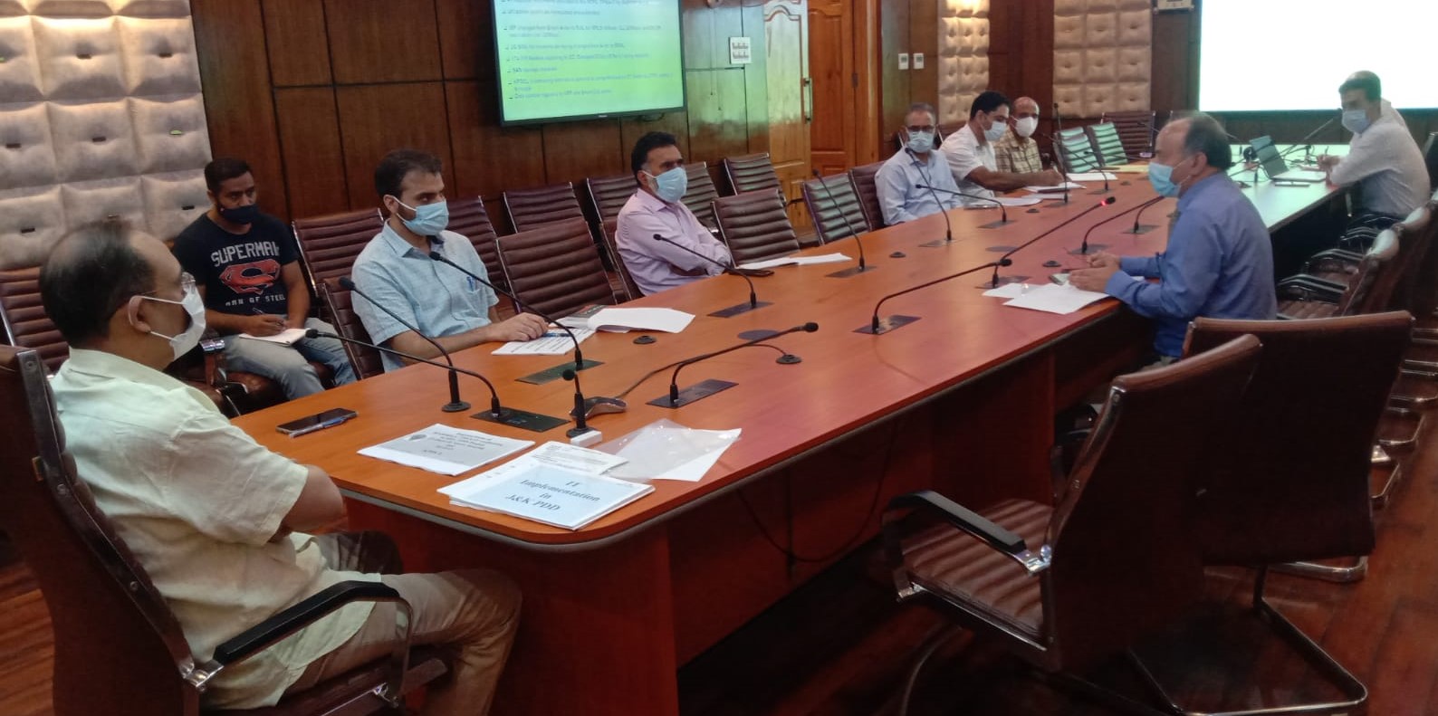 Kansal reviews progress of implementation of IT related projects in PDD ...