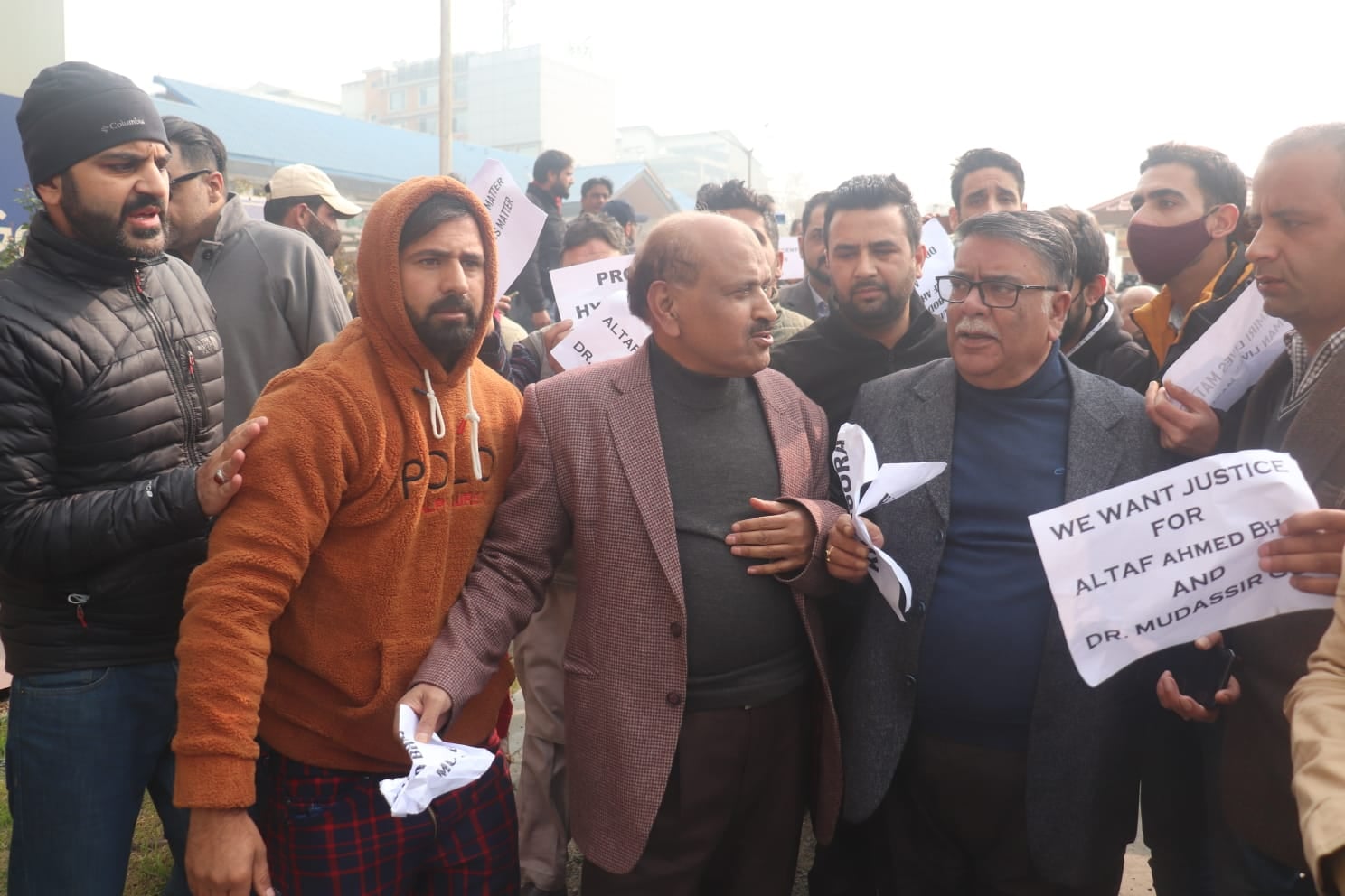 Hyderpora Encounter: People’s Conference stage protest, demand return ...