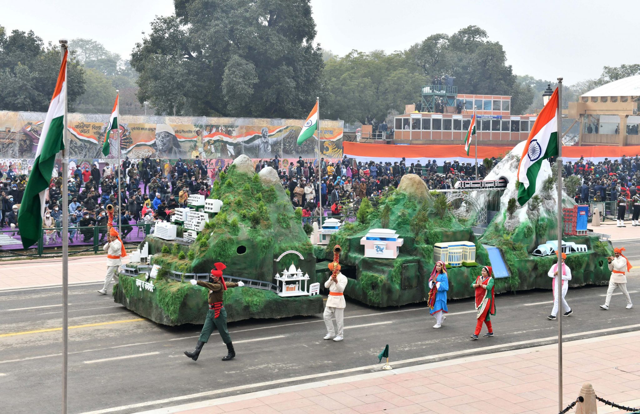 Republic Day parade: J&K wins 3rd place in tableau award – The Dispatch