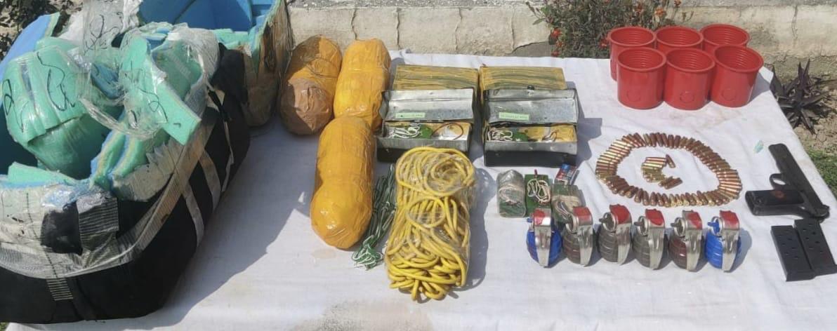 After drone activity, police recover remote controlled IED, grenades ...