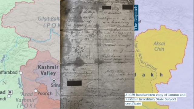 Jammu and Kashmir State Subject law explained. Read full document of ...
