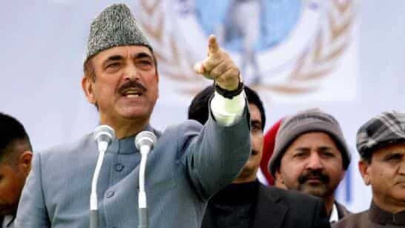 Gandhis’ constant attack forced me to retaliate: Azad – The Dispatch