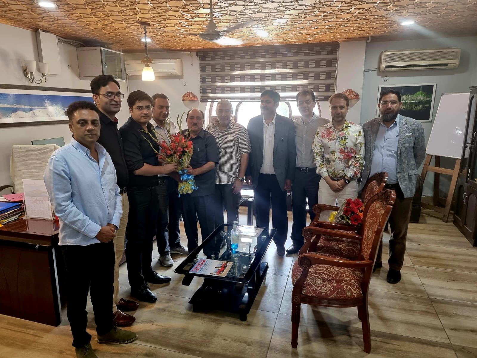 Chaya led delegation of hoteliers meets Director Tourism Fazal Ul ...