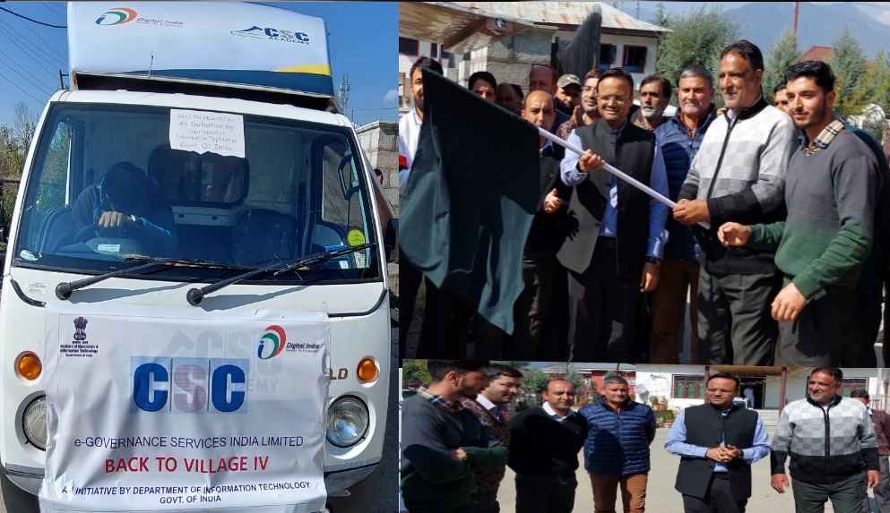 DC Kupwara Doifode Dattatray direct CSC functionaries to make best use ...