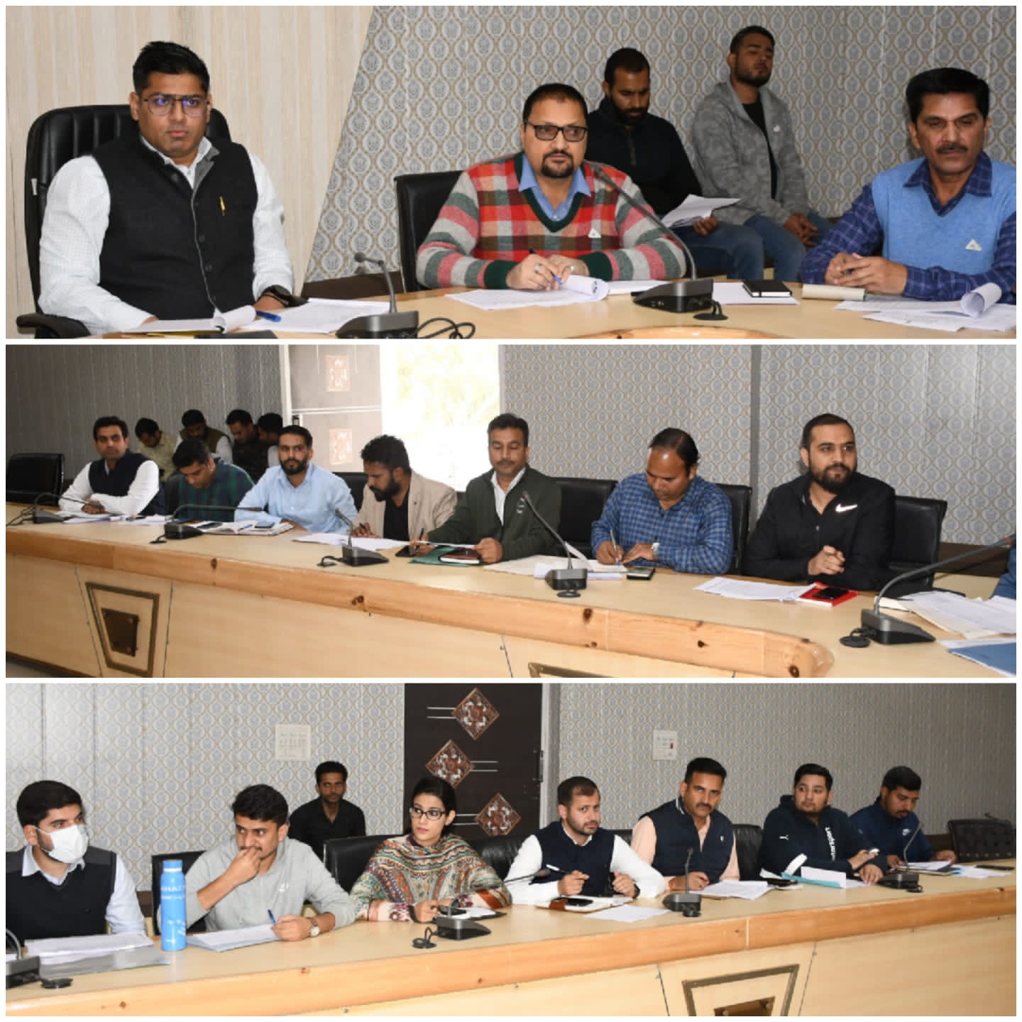 DDC Rajouri Vikas calls for close monitoring of ongoing work of RDD to ...