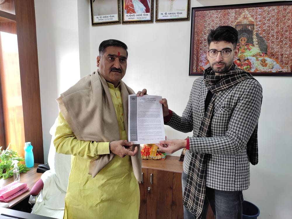 JKSA leader Khuehami seeks Aligarh MP’s intervention into Kashmiri ...