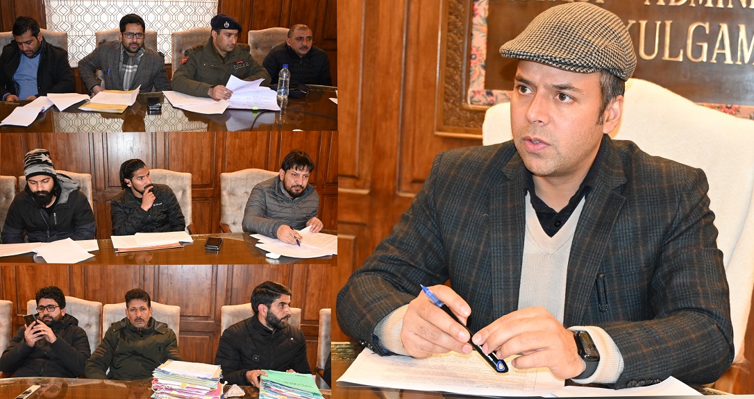 DLSCC meeting held at Kulgam under chairmanship of Dr Bilal; 29 cases ...