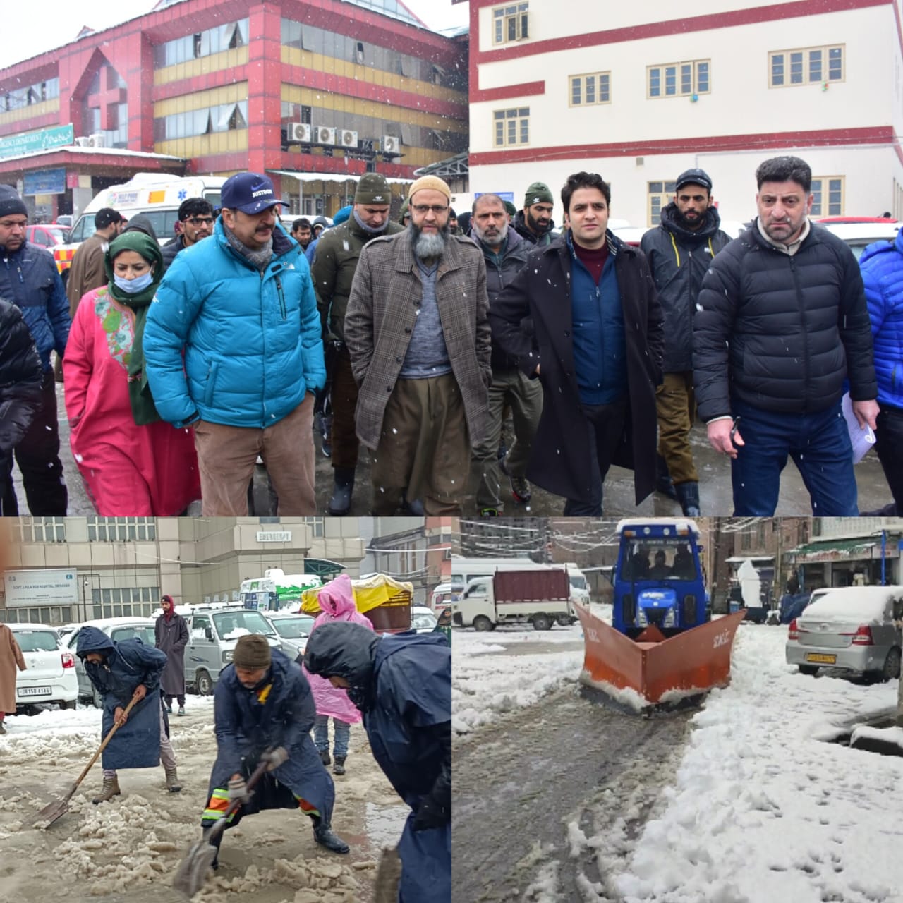 All major roads, link roads, streets & alleys cleared of snow: Athar ...