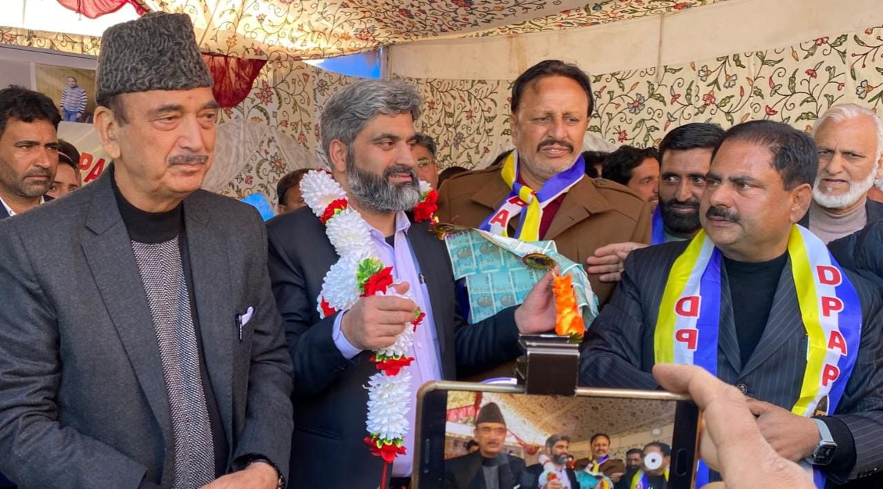 DDC member Muhammad Parrey from Anantnag joins DPAP – The Dispatch