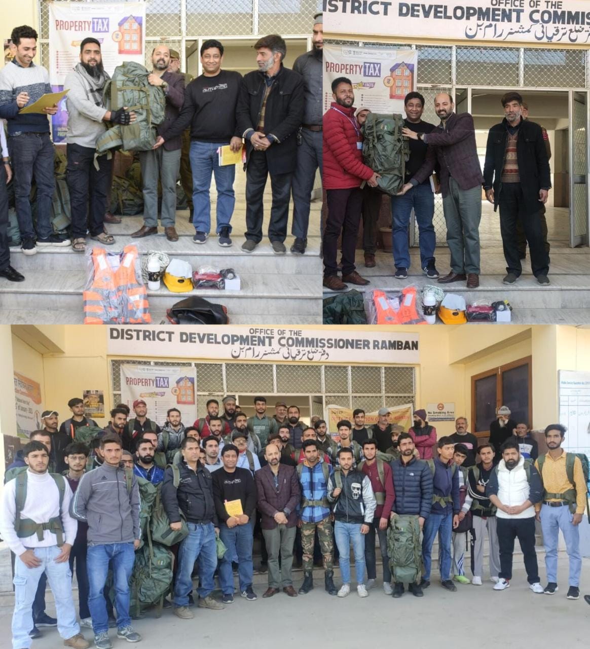 Emergency response kits distributed among Aapda Mitras at Ramban – The ...