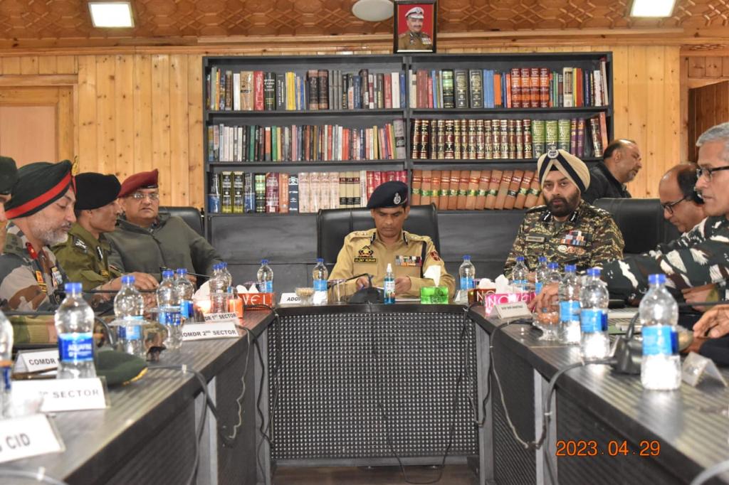 ADGP Vijay Kumar chairs high-level meeting on emerging threats of ...