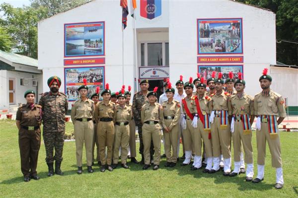 Maj Gen PS Sehrawat ADG (B) SM Visits NCC Group HQ Srinagar – The Dispatch