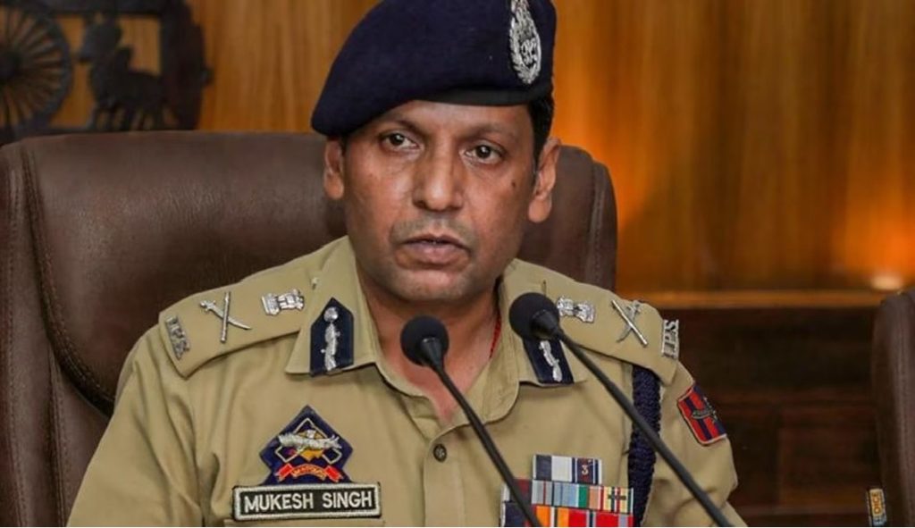 Jammu region to get new police chief as Mukesh Singh moves to ITBP – The Dispatch