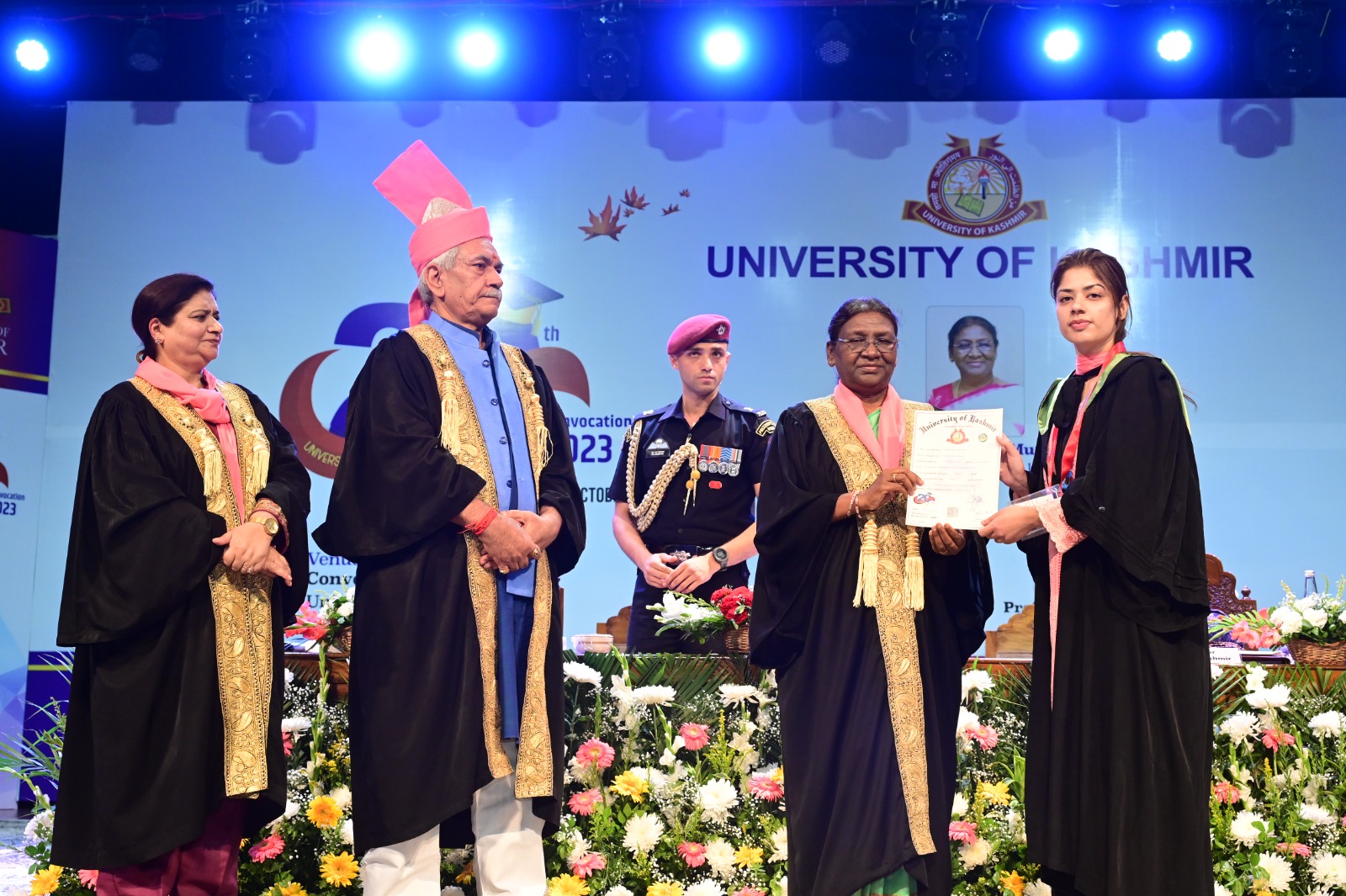 Grateful to President Murmu for gracing KU’s Convocation Ceremony with ...
