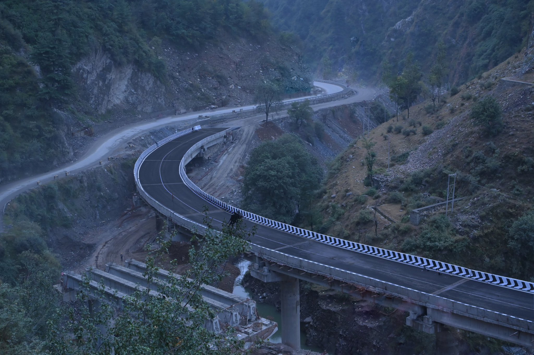 224-meter viaduct on NH-44 in Banihal completed: Gadkari – The Dispatch