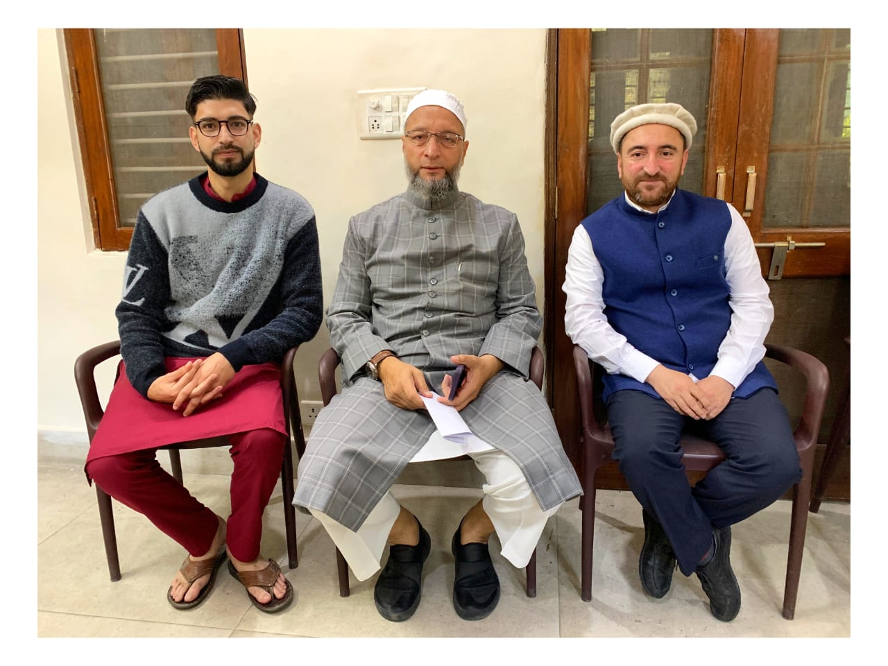 Nasir Khuehami Calls on AMIM Chief MP Asaduddin Owaisi – The Dispatch