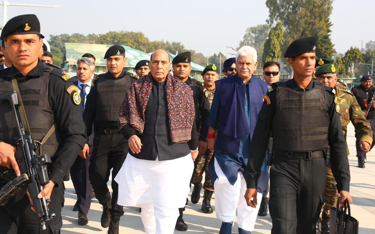 Rajnath Singh arrives in Jammu – The Dispatch Rajnath Singh arrives in Jammu – The Dispatch